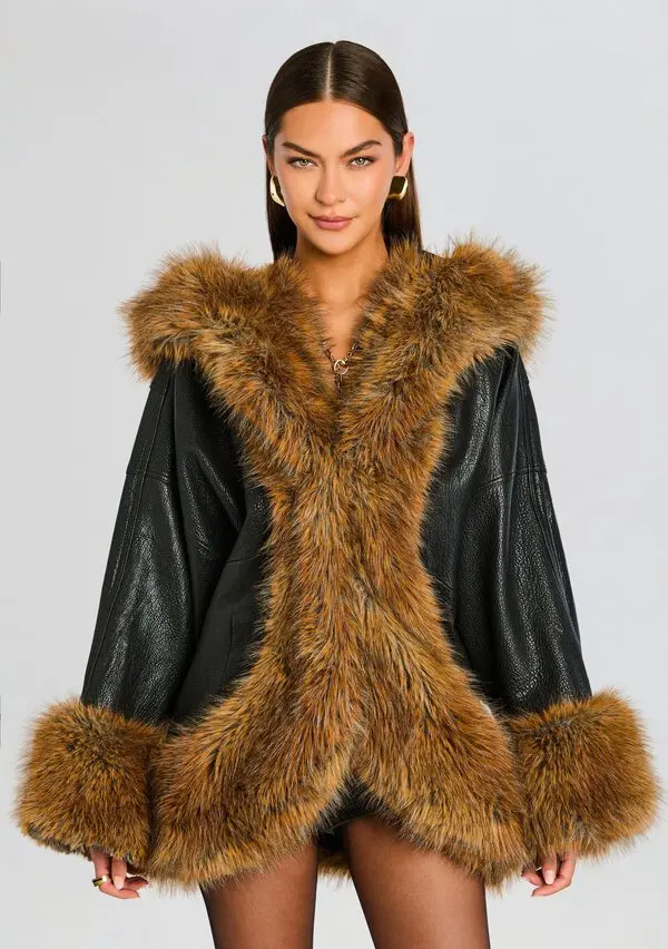 Retrofete Laurene Leather Coat