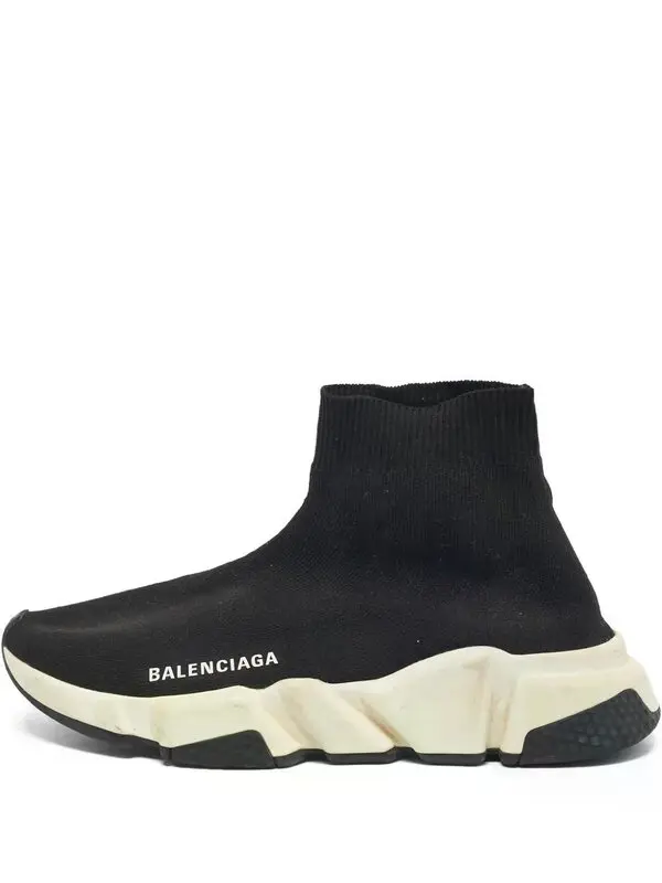 Balenciaga Speed Knit Sneakers - Black