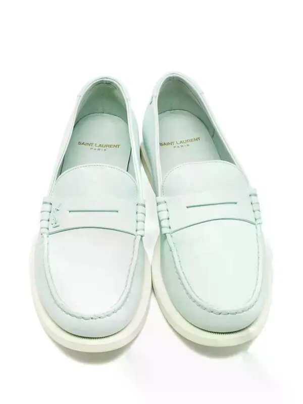 Saint Laurent Leather Loafers