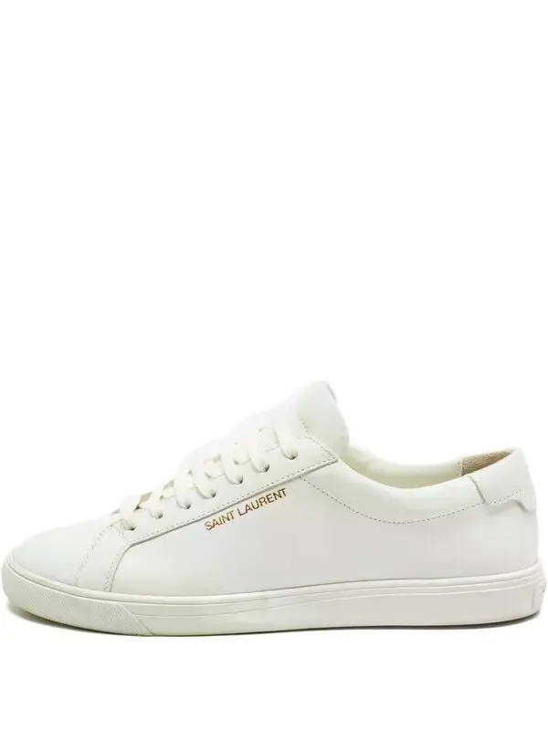 Saint Laurent Andy Leather Sneakers