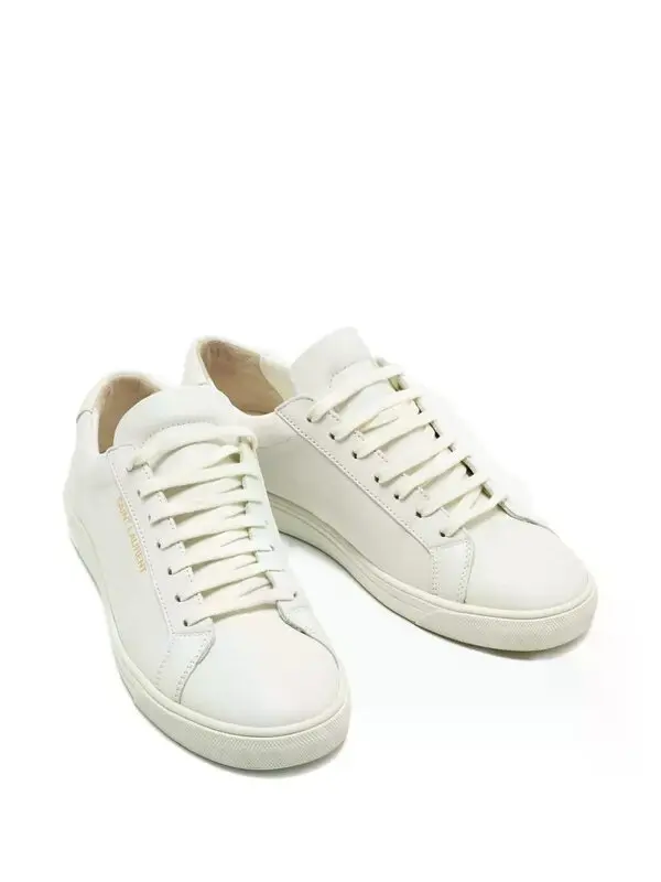 Saint Laurent Andy Leather Sneakers