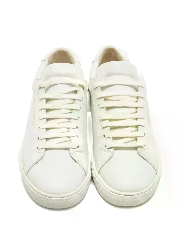 Saint Laurent Andy Leather Sneakers