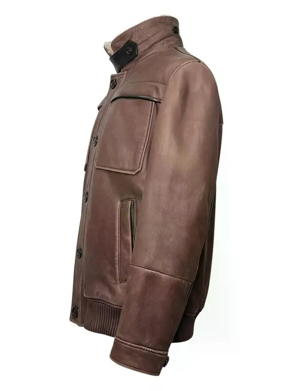 Brunello Cucinelli Leather Jacket