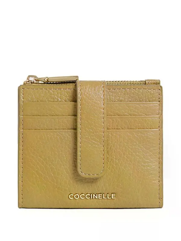 COCCINELLE Logo-plaque Wallet - Neutrals