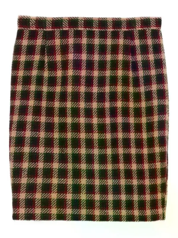 Valentino Garavani 1908s Checked Skirt