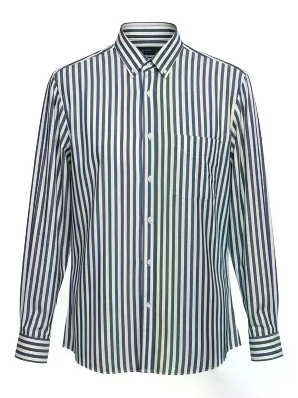 Brunello Cucinelli Striped Pocket Shirt