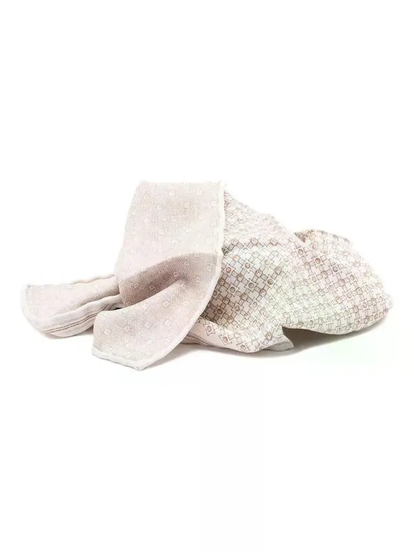 Brunello Cucinelli Patterned Scarf - Neutrals