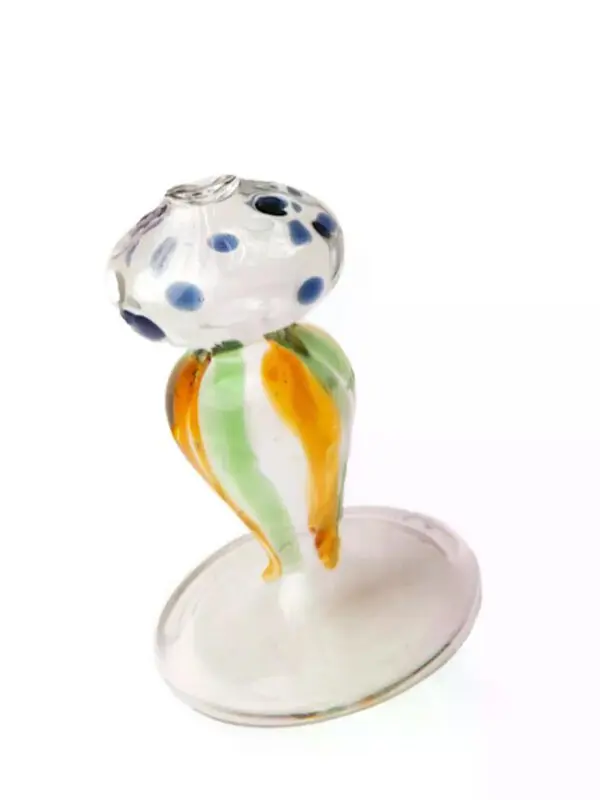 GOHAR WORLD Dotted Glass Bud Vase