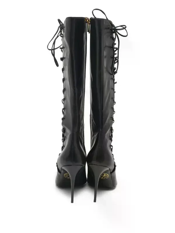 MAISON ERNEST Lace-up Leather Boots