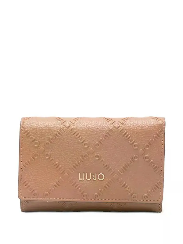 Liu Jo Logo-embossed Wallet - Neutrals