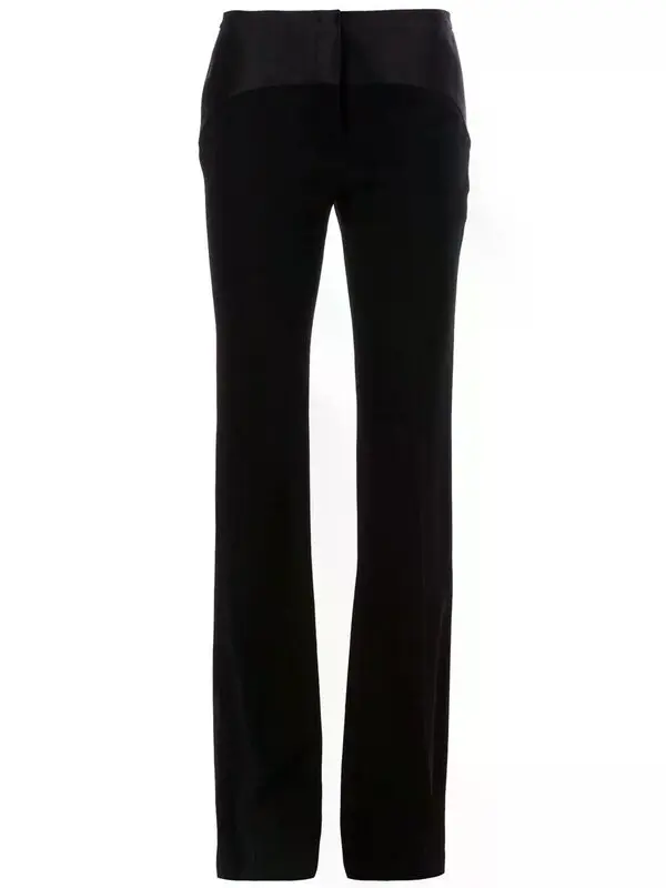 Giles Flared Trousers - Black