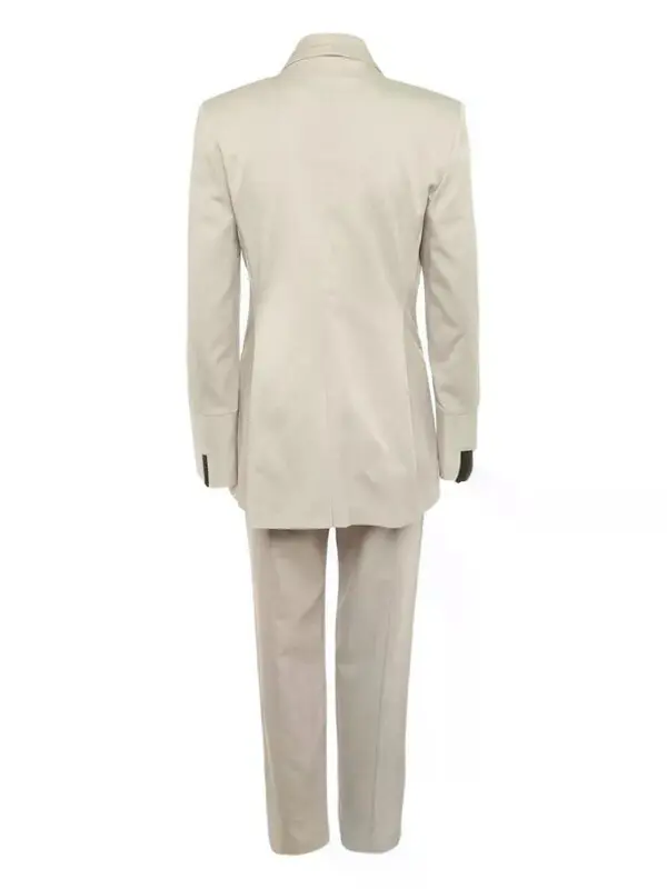 LILI BLANC Leather Trim Suit