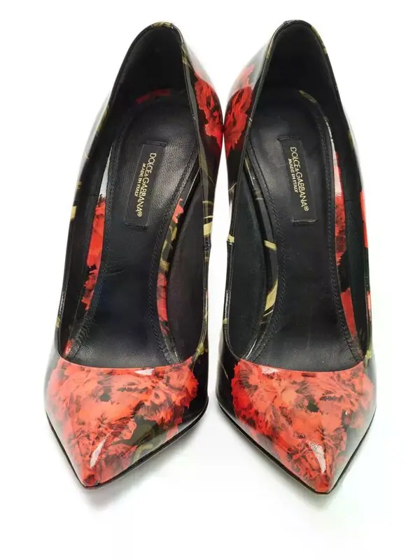 Dolce & Gabbana Floral Print Pumps
