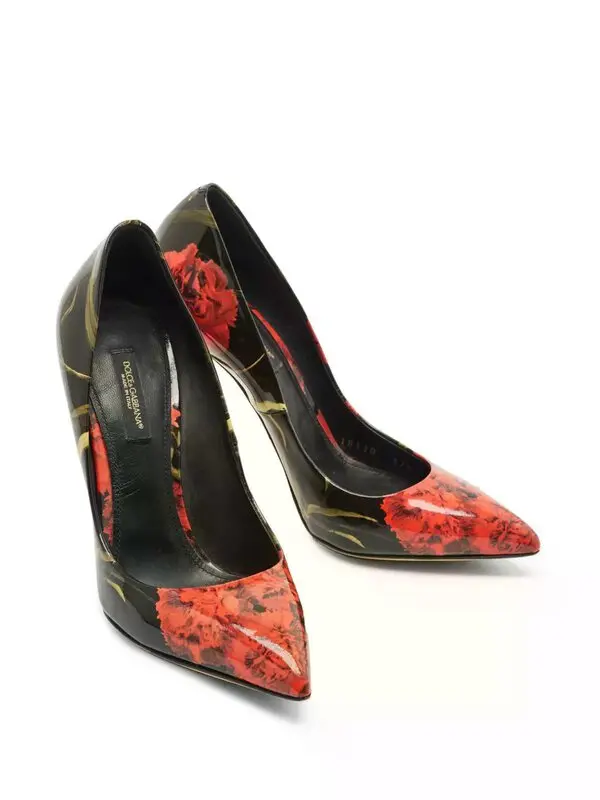 Dolce & Gabbana Floral Print Pumps
