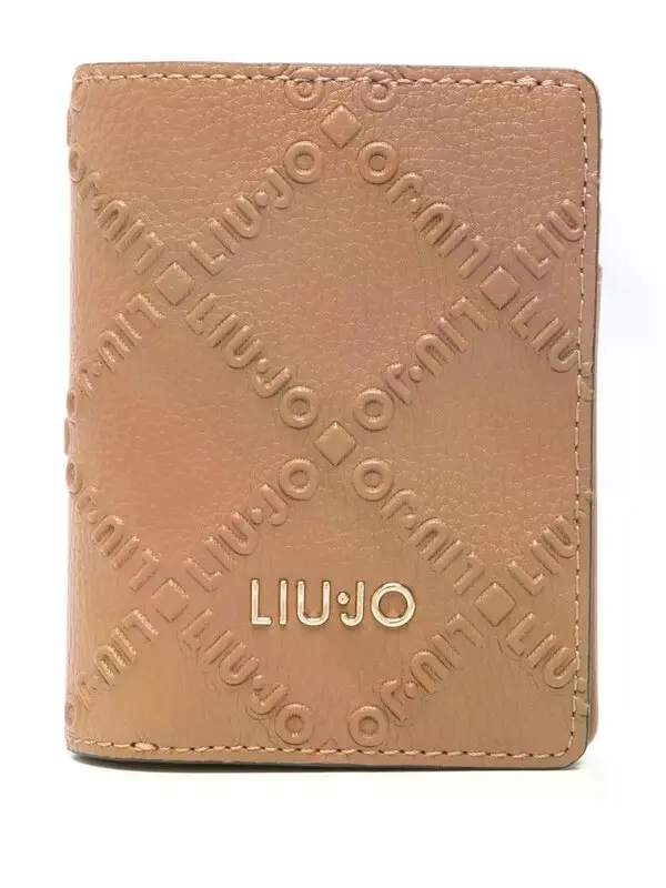 Liu Jo Logo-embossed Wallet - Neutrals