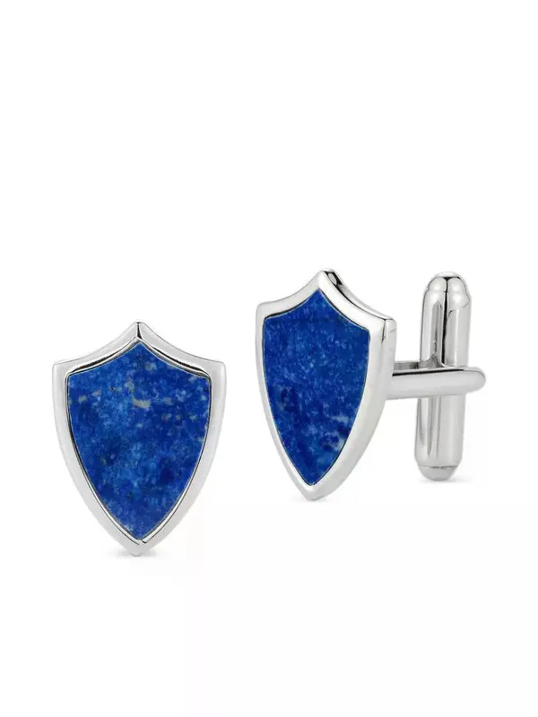 Mateo Lapis Lazuli Shield Cufflinks