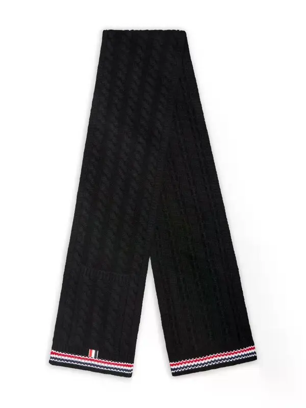 Thom Browne Rwb-stripe Scarf