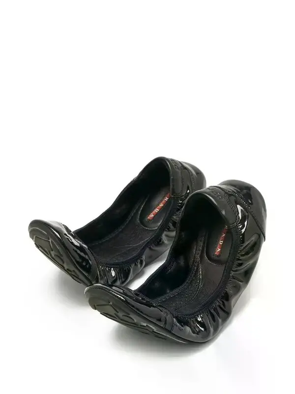Prada Patent Leather Ballet Flats