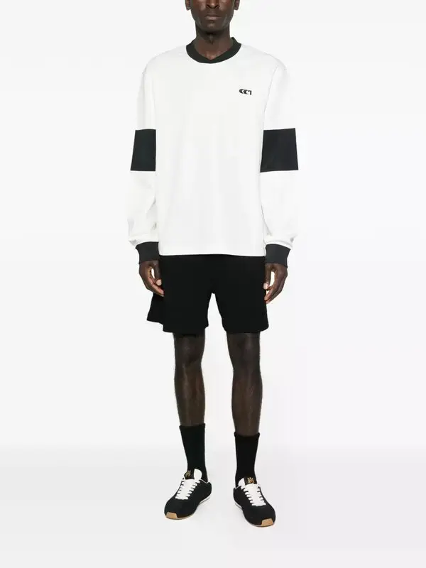 CIARAN Contrast Panel Long Sleeve Sweatshirt
