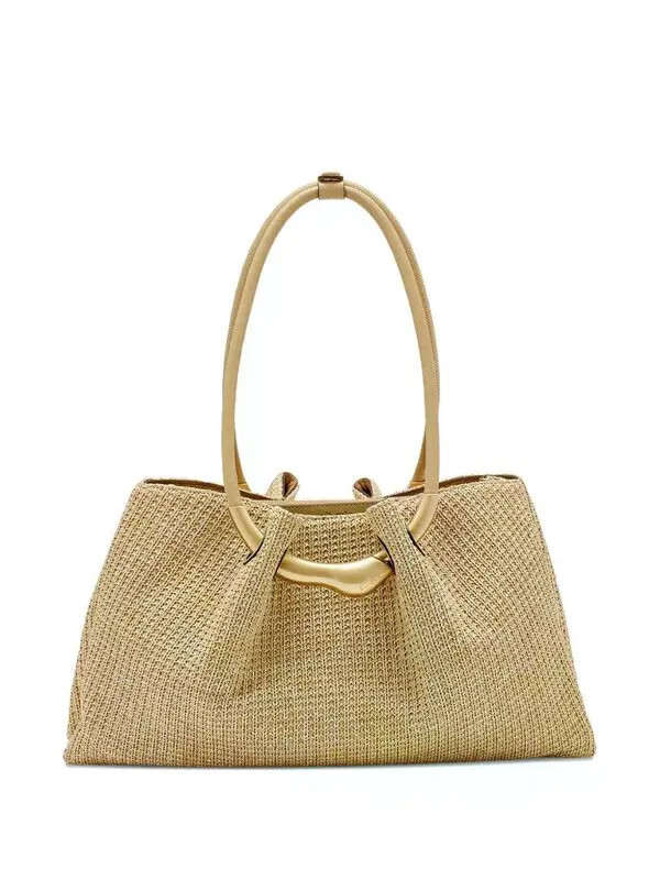 Cult Gaia Asa Ring-handle Tote Bag - Neutrals