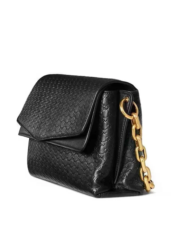 Gucci Medium Embossed Chain Shoulder Bag