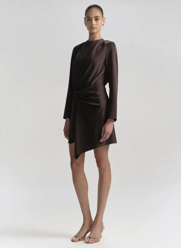 A.L.C. Kay Mini Dress - Ganache