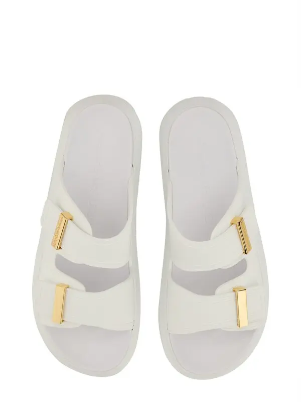 Alexander McQueen Oversized Hybrid Sandals - Ivory