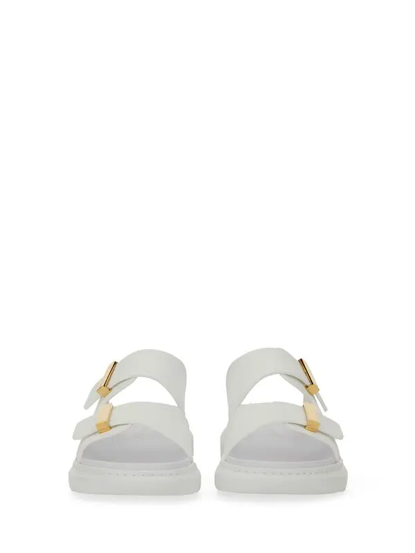 Alexander McQueen Oversized Hybrid Sandals - Ivory