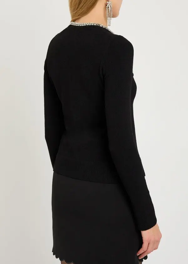 Rabanne Embellished Open-front Cardigan