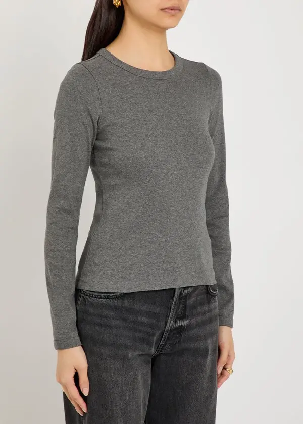 FLORE FLORE Max Cotton T-shirt - Grey