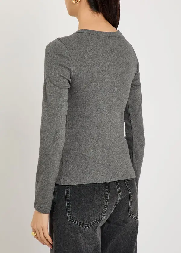 FLORE FLORE Max Cotton T-shirt - Grey