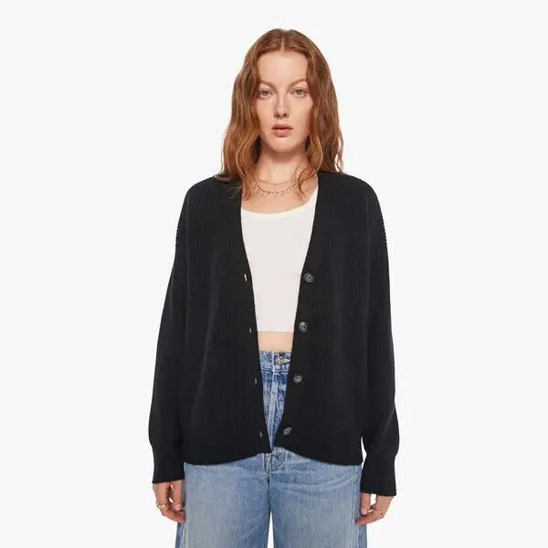 Xirena Ramona Cardigan Shirt - Black