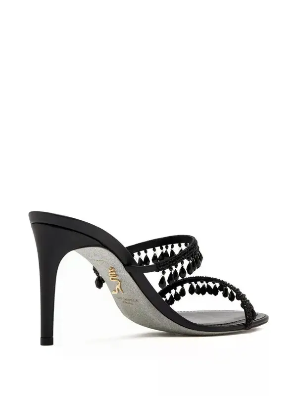 Rene Caovilla Embellished Stiletto Sandals