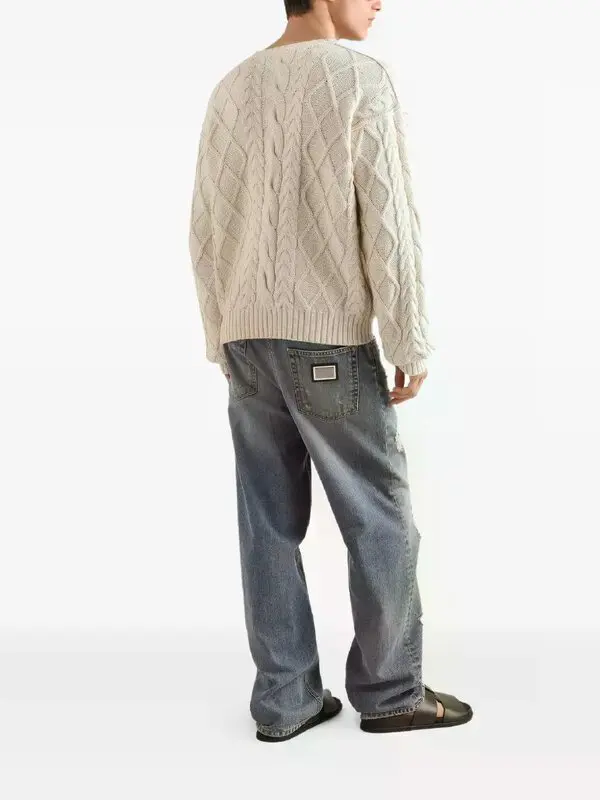 Dolce & Gabbana Distressed Denim Jeans