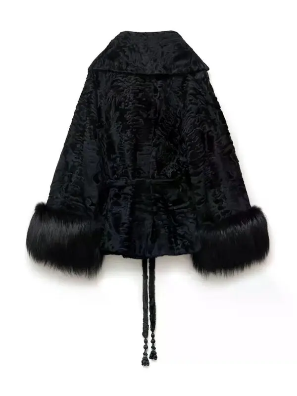 Dior Jacket With Fur-trim Cuffs