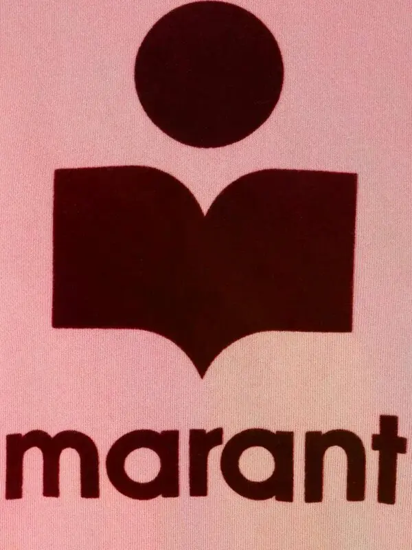 MARANT ETOILE Millyny Logo Detail Sweatshirt - Pink
