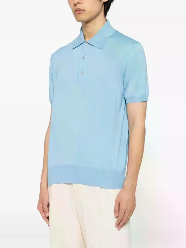 TOM FORD Short-sleeves Cotton Polo Shirt