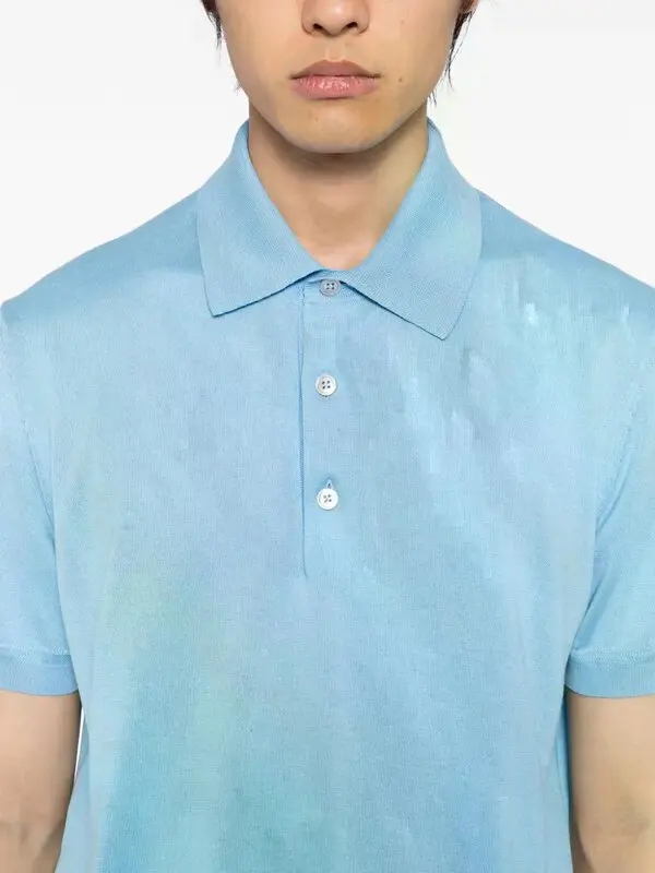 TOM FORD Short-sleeves Cotton Polo Shirt