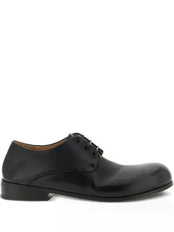 Marsèll Rounded Toe Derby Shoes - Black