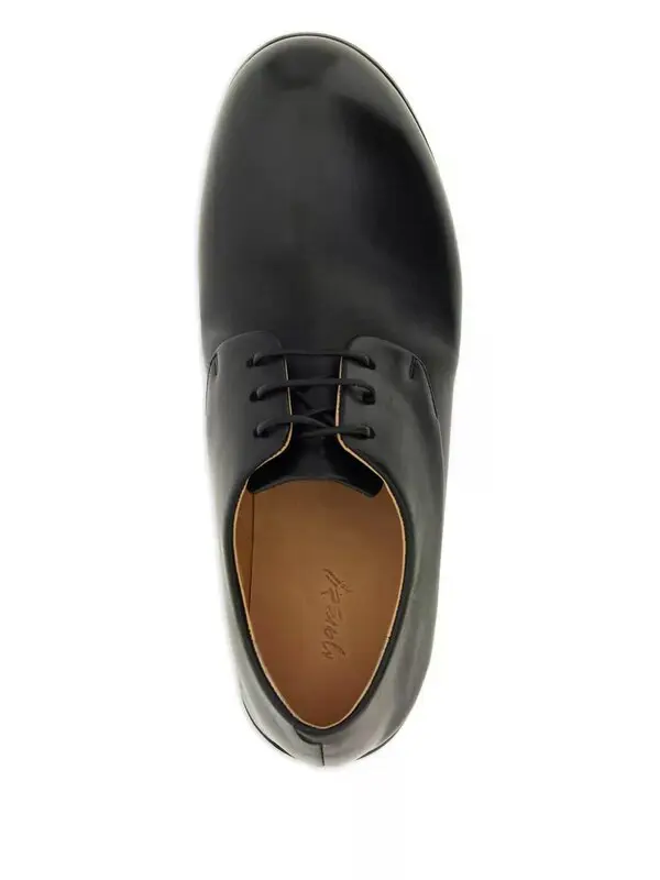 Marsèll Rounded Toe Derby Shoes - Black