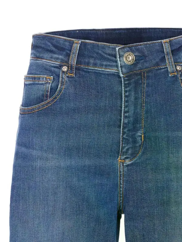 Liu Jo Whiskering-effect Jeans