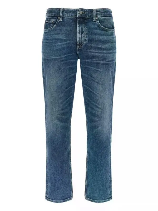 BOSS Cotton Denim Trousers