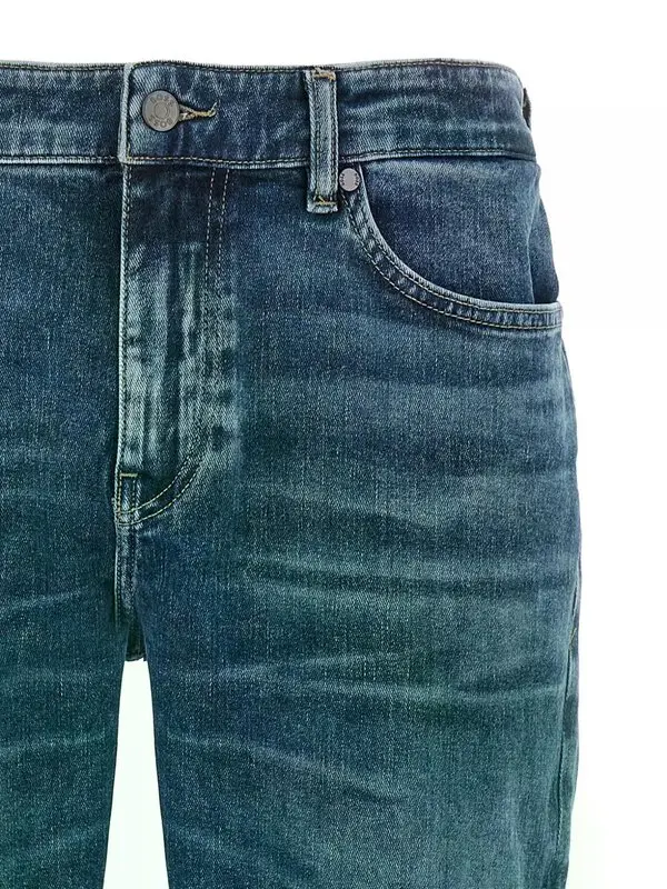 BOSS Cotton Denim Trousers