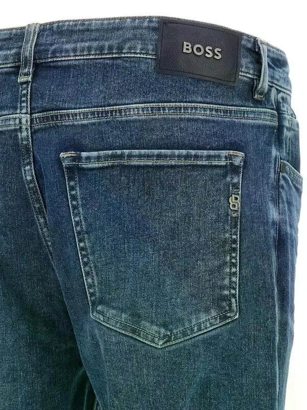 BOSS Cotton Denim Trousers