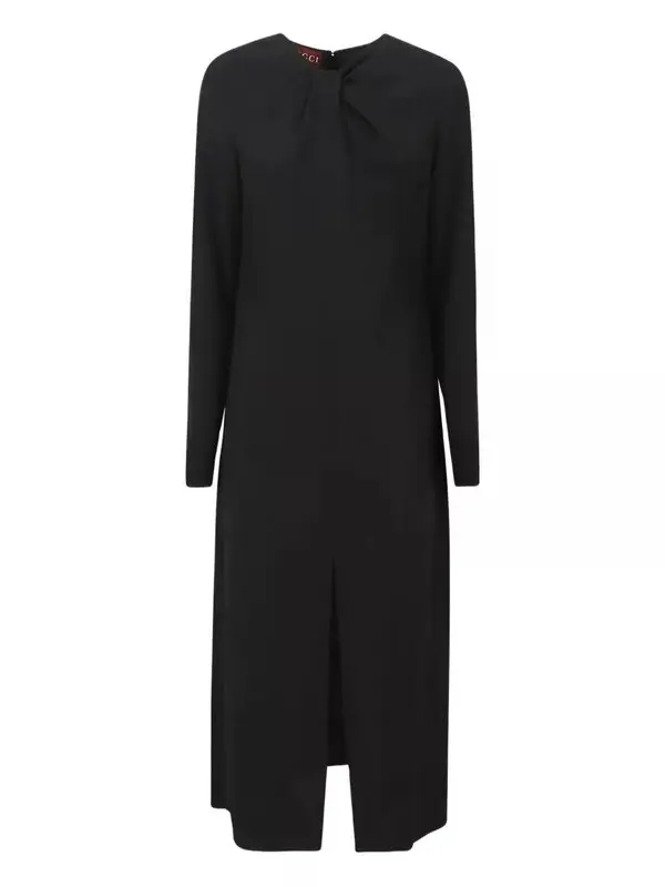 Gucci Split Twisted Maxi Dress
