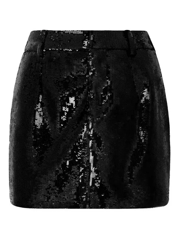 Philipp Plein Sequin Embellished Mini Skirt