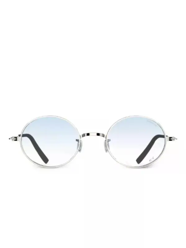 BLACKFIN Tahoe Round-frame Sunglasses - Silver