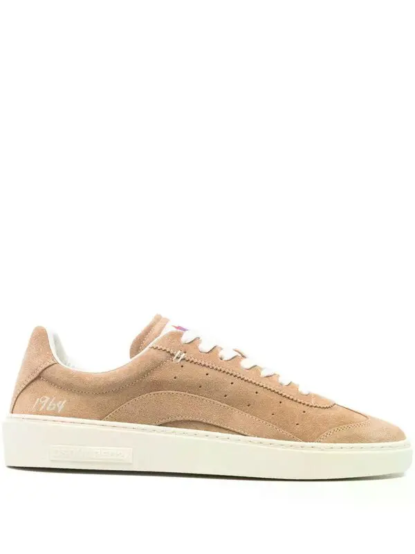 Dsquared2 Rider Leather Sneakers - Brown