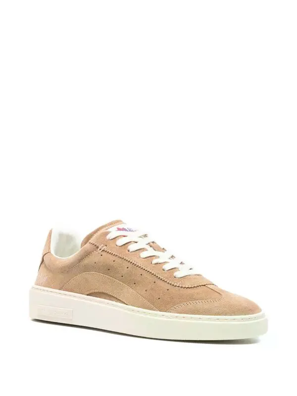 Dsquared2 Rider Leather Sneakers - Brown