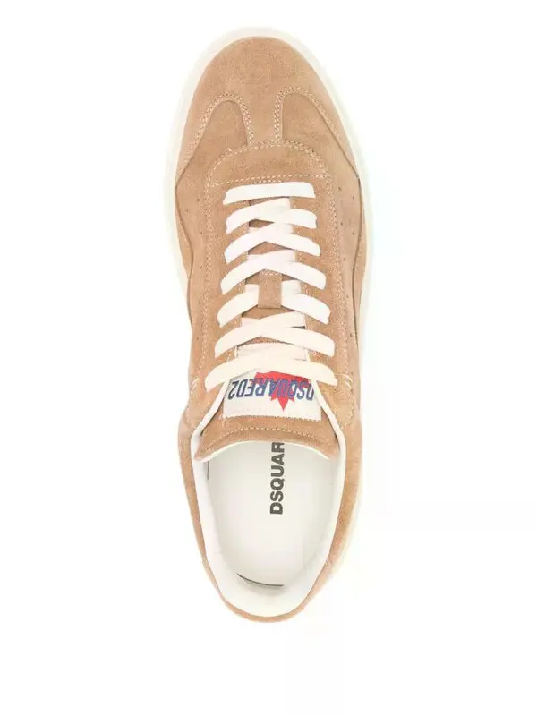 Dsquared2 Rider Leather Sneakers - Brown